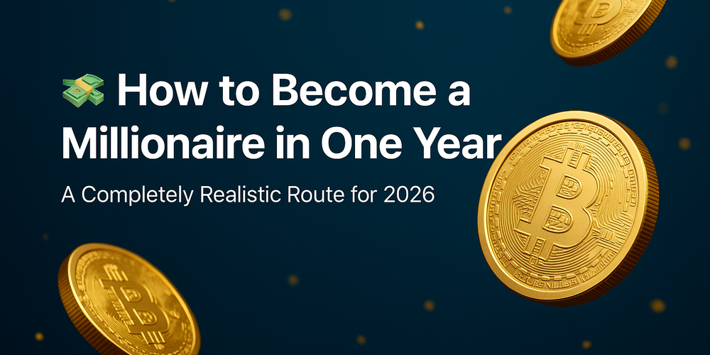 How to Become a Millionaire in One Year 2026 – The Only Realistic Path ...