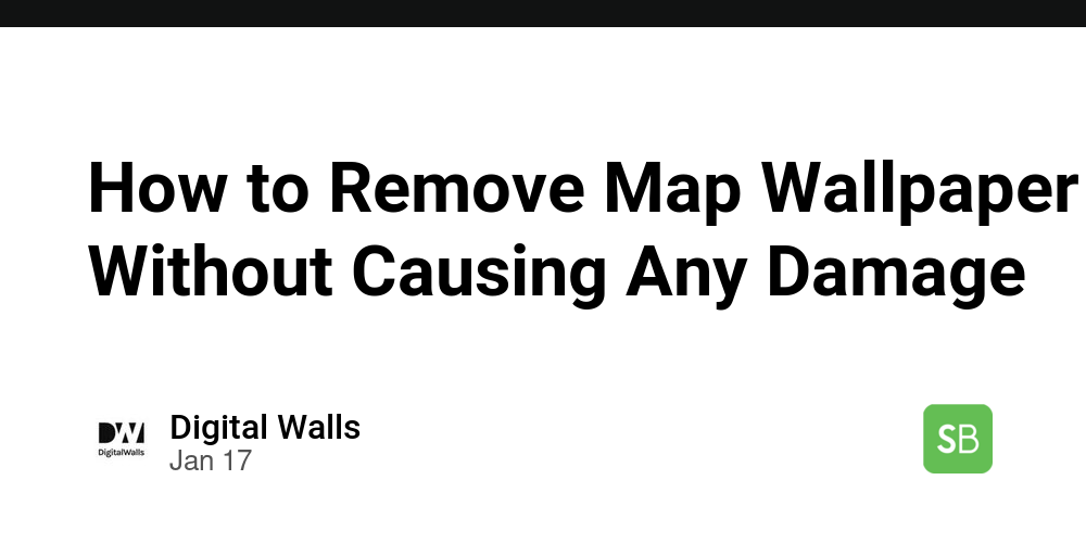 How to Remove Map Wallpaper Without Causing Any Damage - Spring Builders